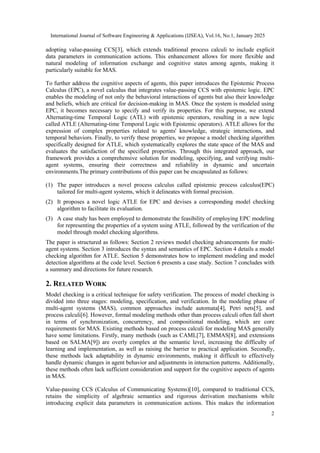 Model Checking for Multi-Agent Systems Modeled by Epistemic Process Calculus | PDF