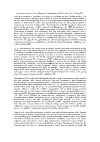 Towards a Robust Quality Assurance Framework for Cloud Computing Environments | PDF