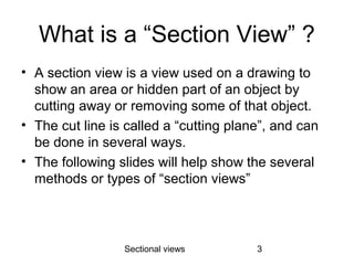 sectional views | PPT