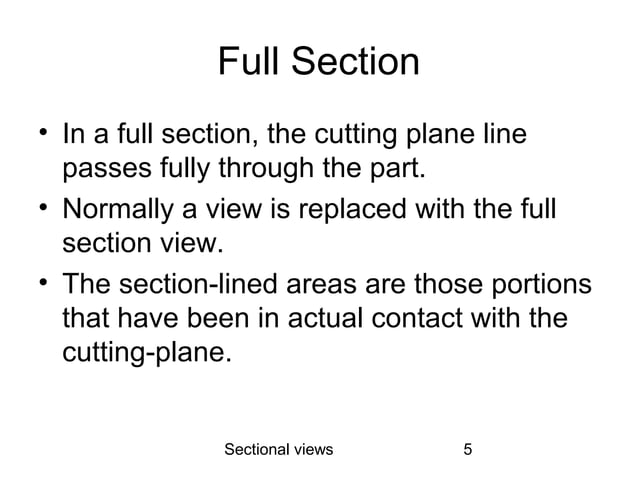 sectional views | PPT