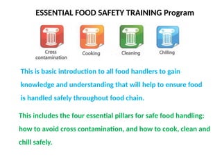 food safety essentials training course,, | PPT