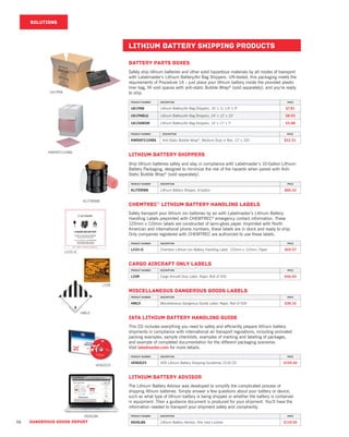 Dangerous Goods Report | Vol. 6 | PDF