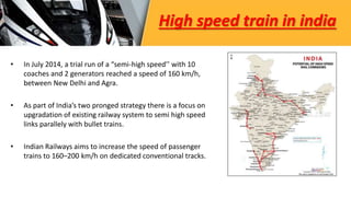 High Speed Train - seminar ppt | PPTX