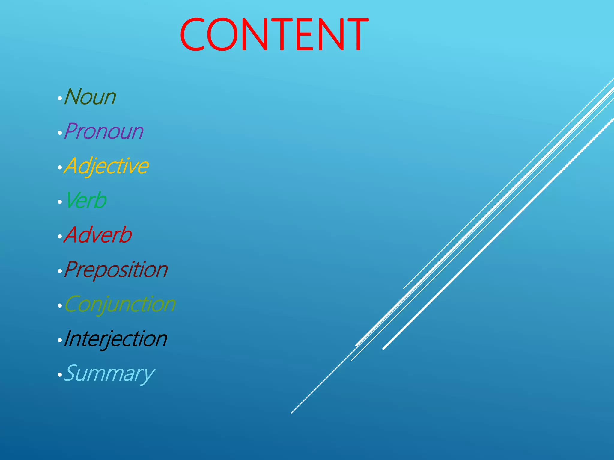 Parts of speech !! | PPT