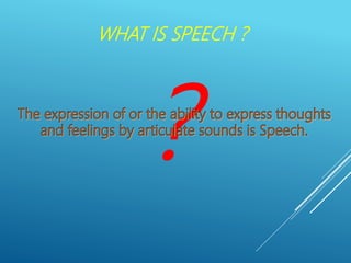 Parts of speech !! | PPTX
