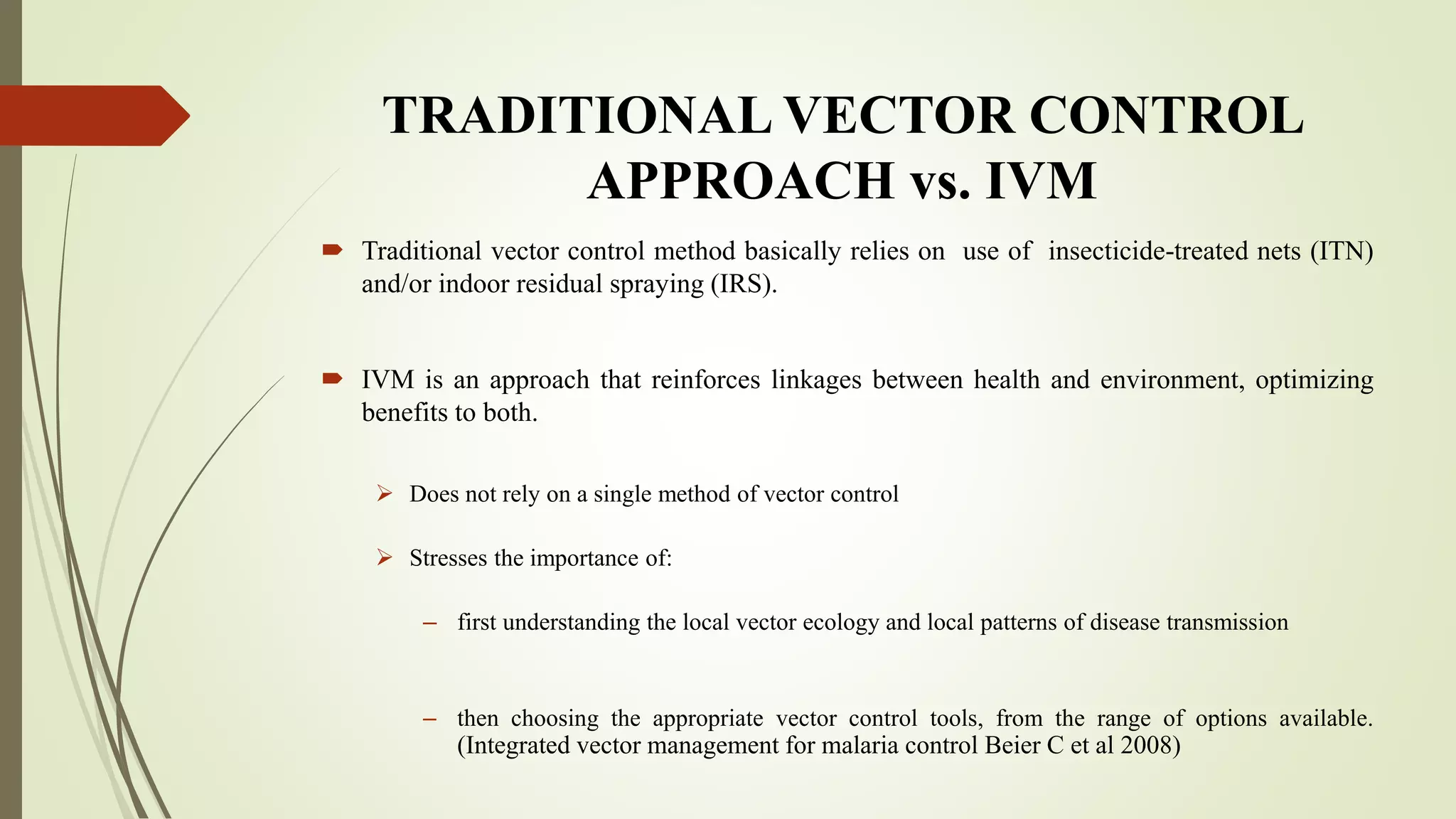 Integrated vector management | PPTX
