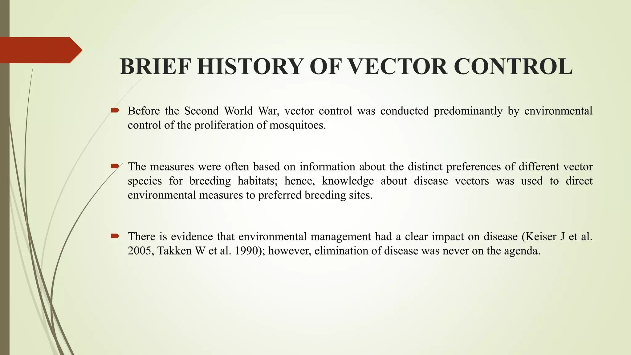 Integrated vector management | PPTX