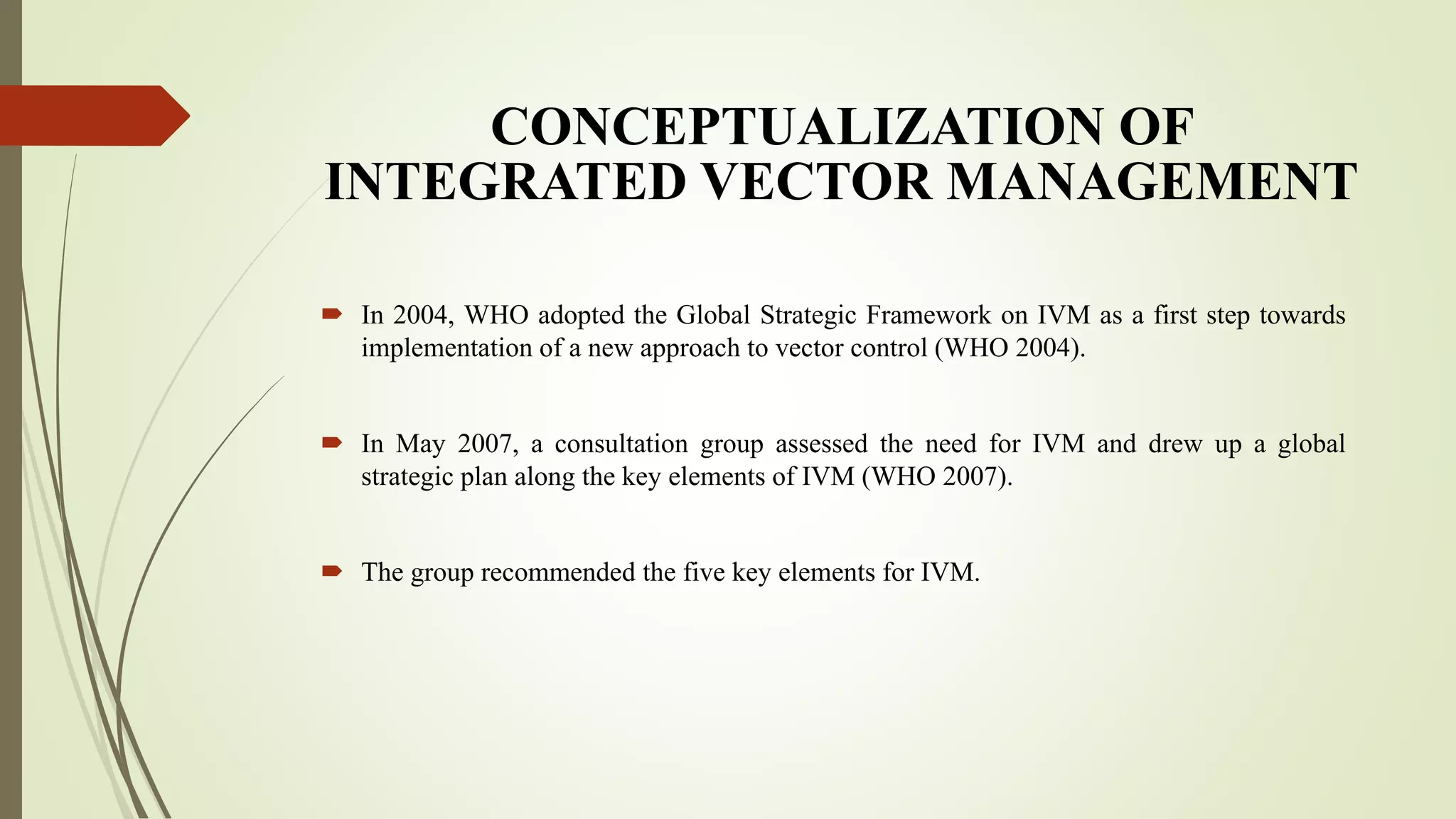 Integrated vector management | PPTX
