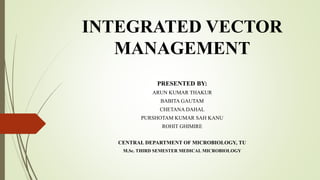 Integrated vector management | PPTX