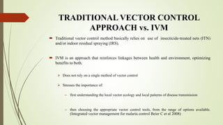 Integrated vector management | PPTX