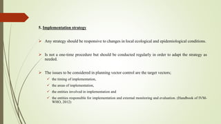 Integrated vector management | PPTX