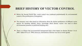 Integrated vector management | PPTX