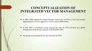Integrated vector management | PPTX