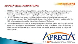 3d printing in pharmaceuticals | PPTX