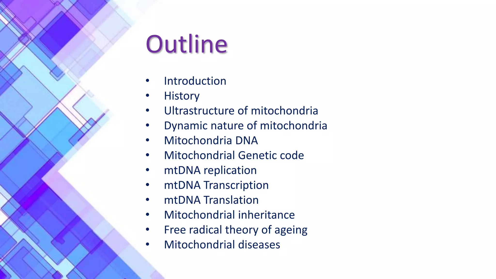Mitochondria | PPTX