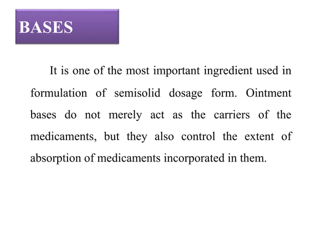 Semi solid dosage forms | PPTX