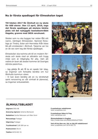 Talent Focus Week IKEA Sweden | PDF