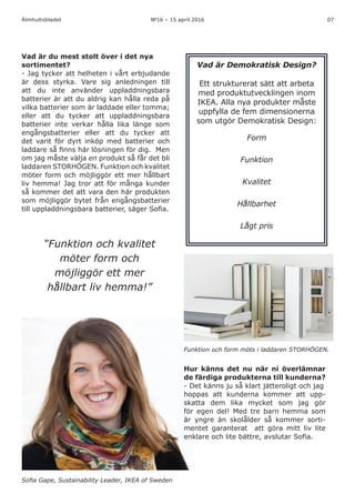 Talent Focus Week IKEA Sweden | PDF