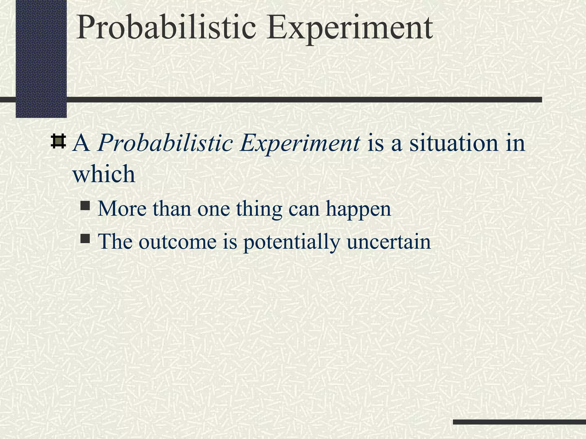 1616 probability-the foundation of probability theory | PPT