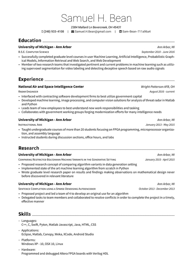 Sam_Resume | PDF