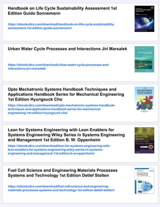 INCOSE Systems Engineering Handbook A Guide for System Life Cycle ...