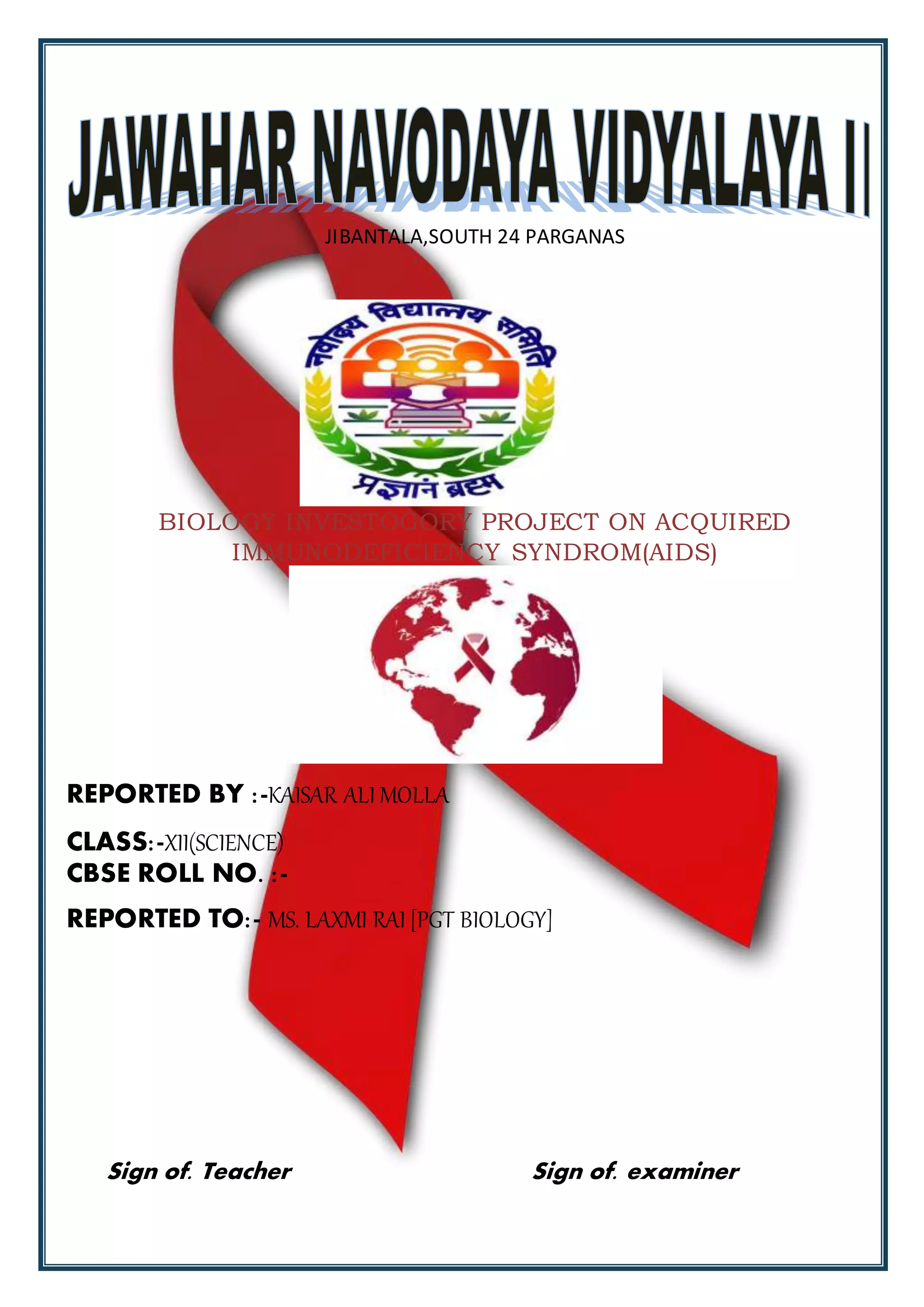 Aids project | DOCX