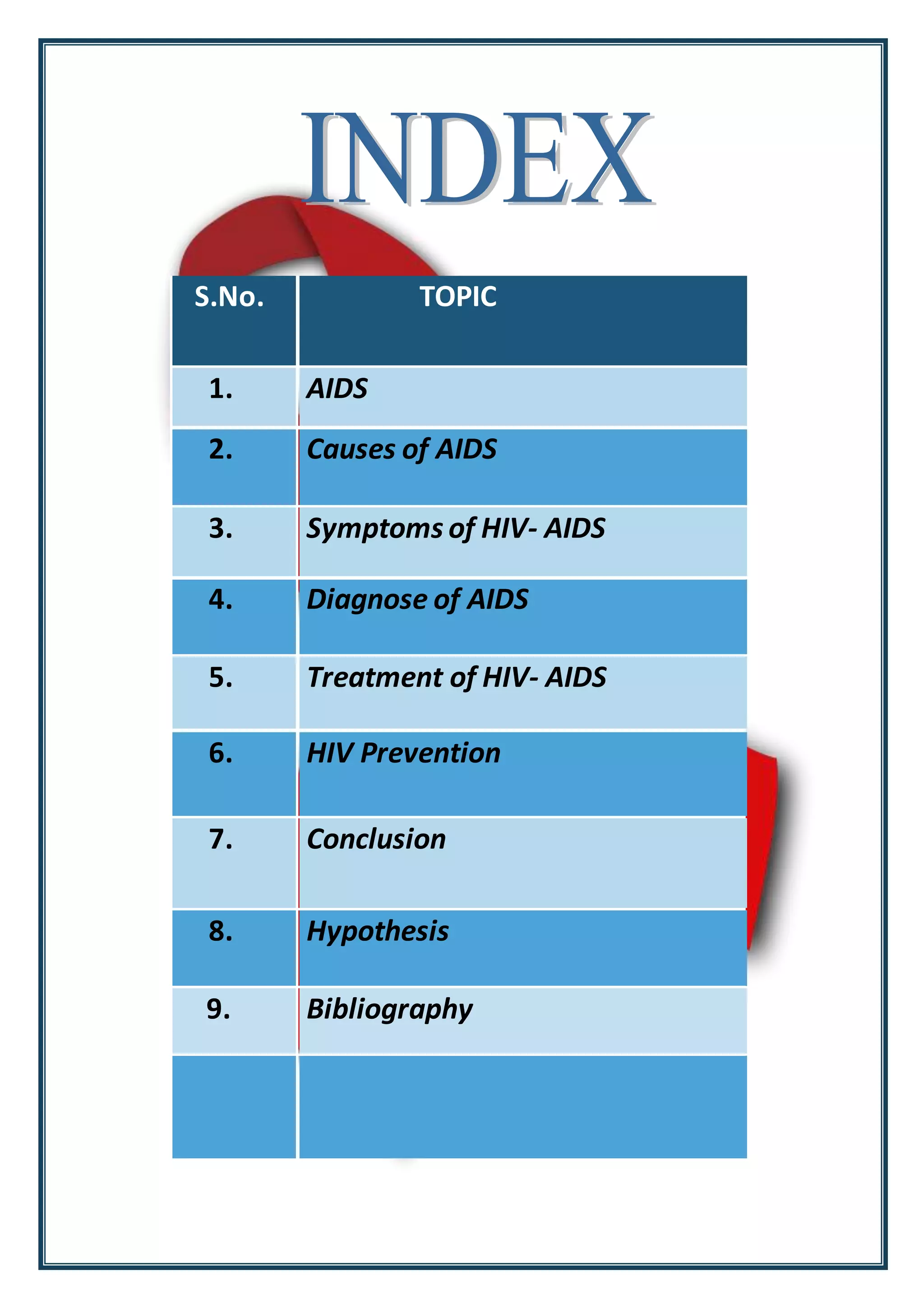 Aids project | DOCX