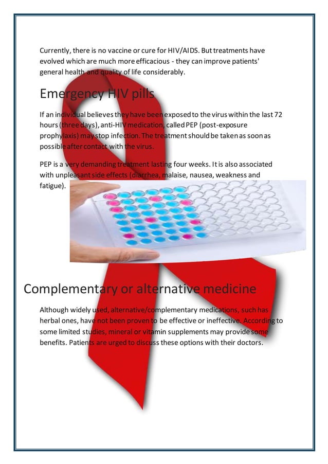 Aids project | DOCX | Infectious Diseases | Diseases and Conditions