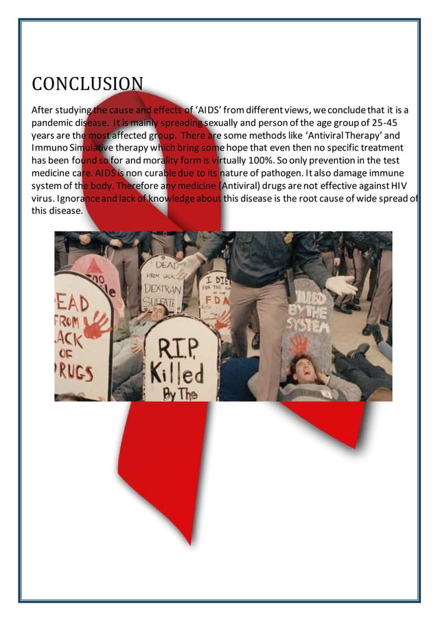 Aids project | DOCX | Infectious Diseases | Diseases and Conditions