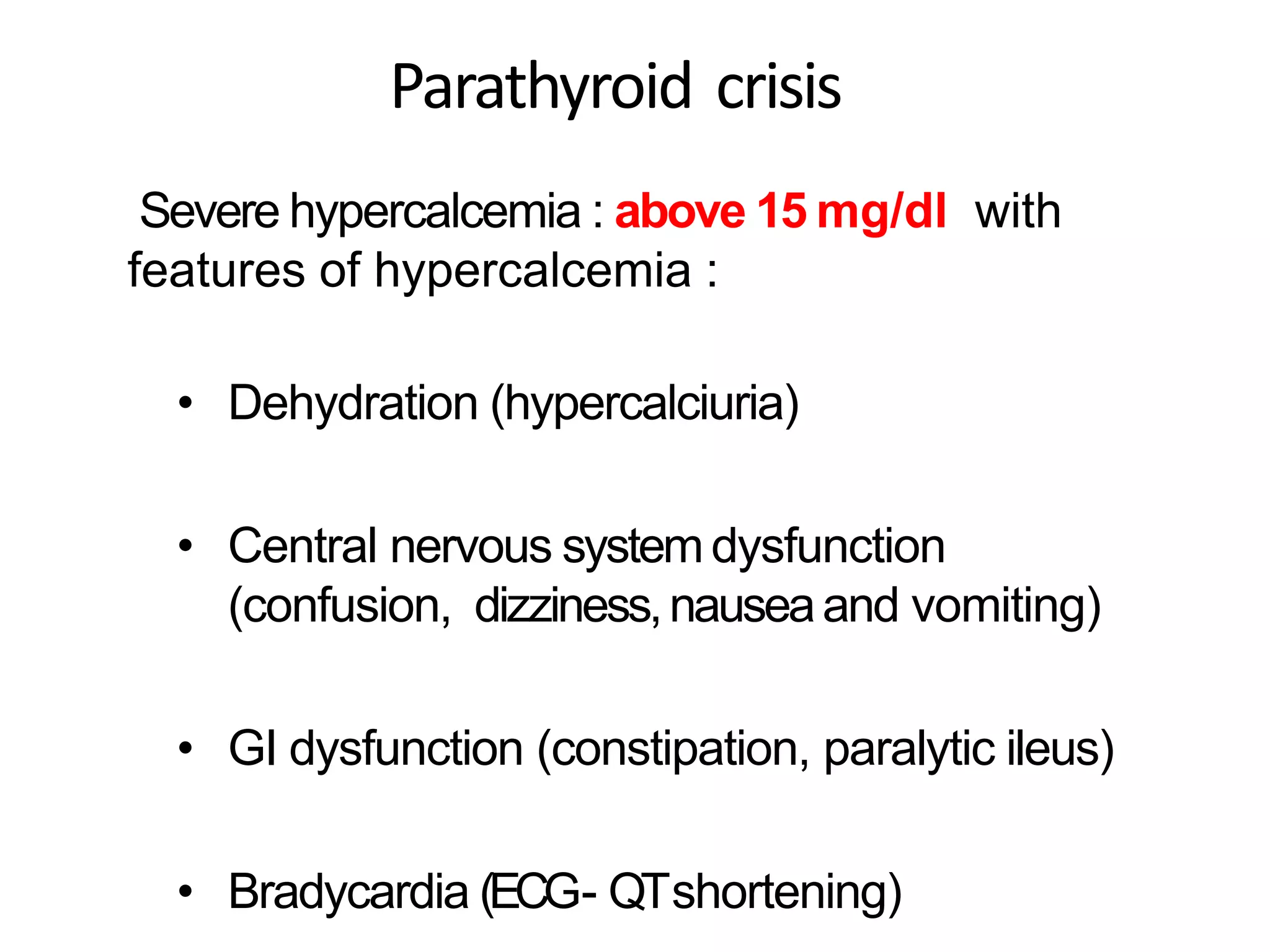 Disorders of Parathyroid Gland | PPTX