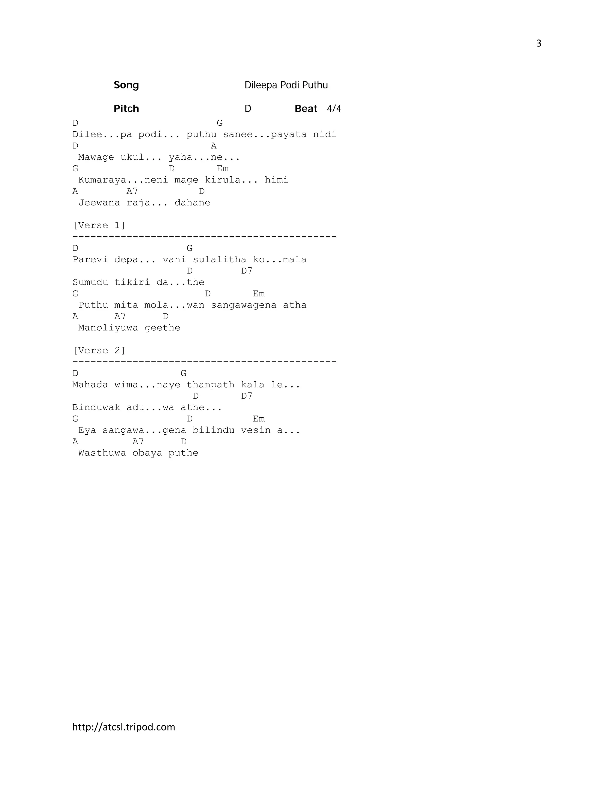 16168447 singhala-guitar-song-chords | PDF