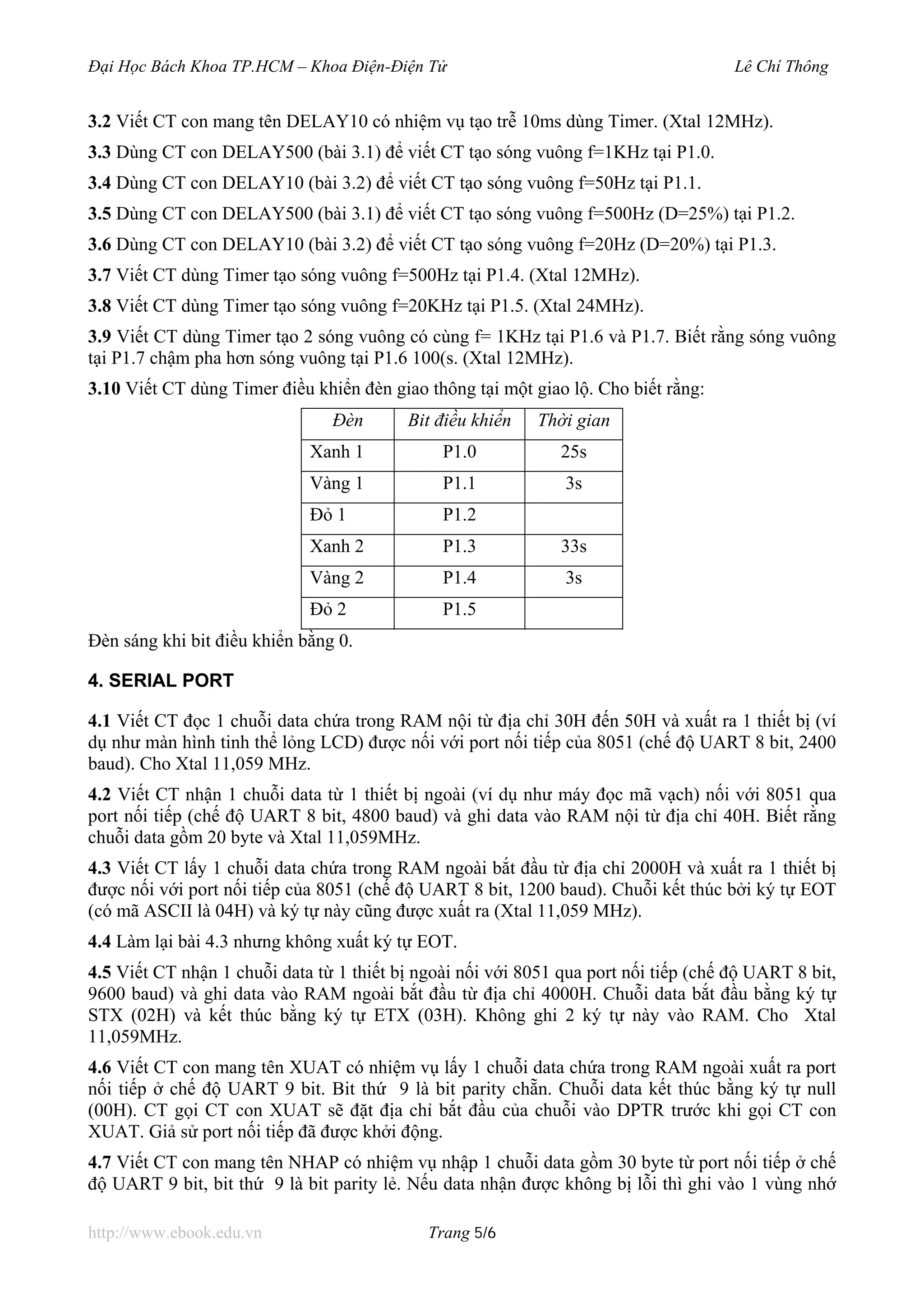 1616 bai tap_vxl | PDF
