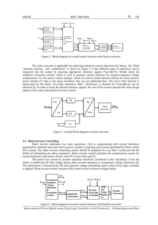 Improvement of Power Quality using Fuzzy Logic Controller in Grid Connected Photovoltaic Cell ...