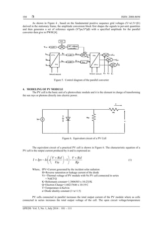 Improvement of Power Quality using Fuzzy Logic Controller in Grid ...