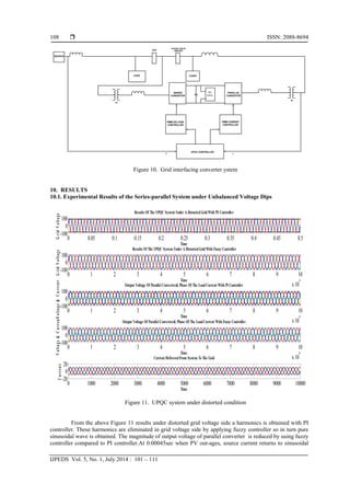 Improvement of Power Quality using Fuzzy Logic Controller in Grid ...