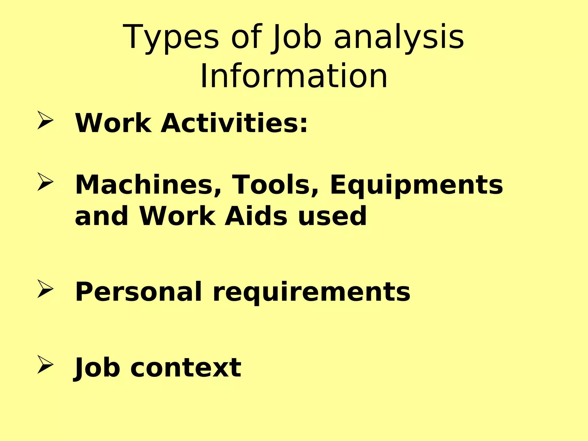 16170042 job-analysis-ppt | PPT