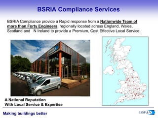 BSRIA Compliance Services Presentation | PPT