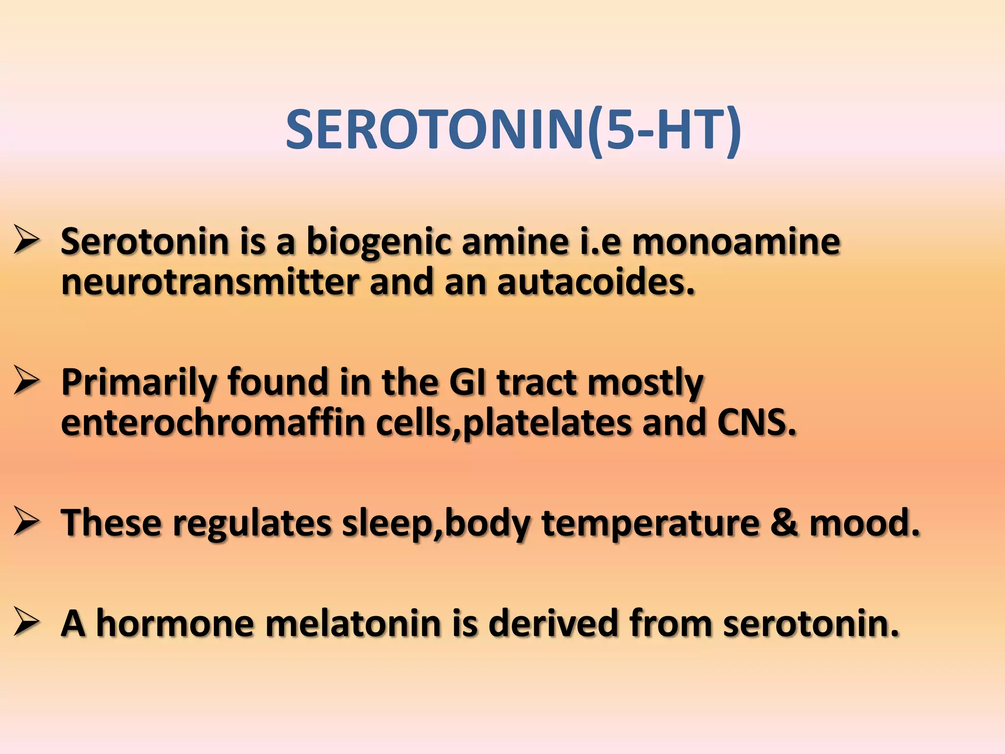Autacoids Pharmacology | PPTX