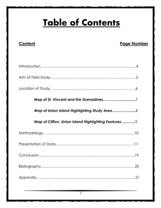 CSEC Geography SBA - Teacher Certified - Stanislaus Gomes | PDF