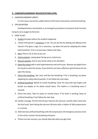 1617 first aids notes | PDF