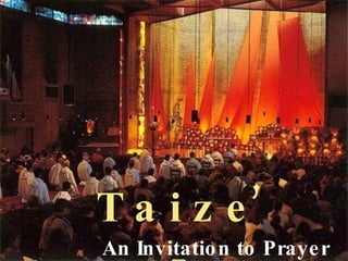 16180064 Order Taize Prayer | PPT