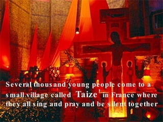 16180064 Order Taize Prayer | PPT