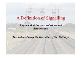SIGNALLING PRINCIPLES HOW R U GUYS ITS ALL ABOUT | PDF
