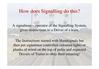 SIGNALLING PRINCIPLES HOW R U GUYS ITS ALL ABOUT | PDF