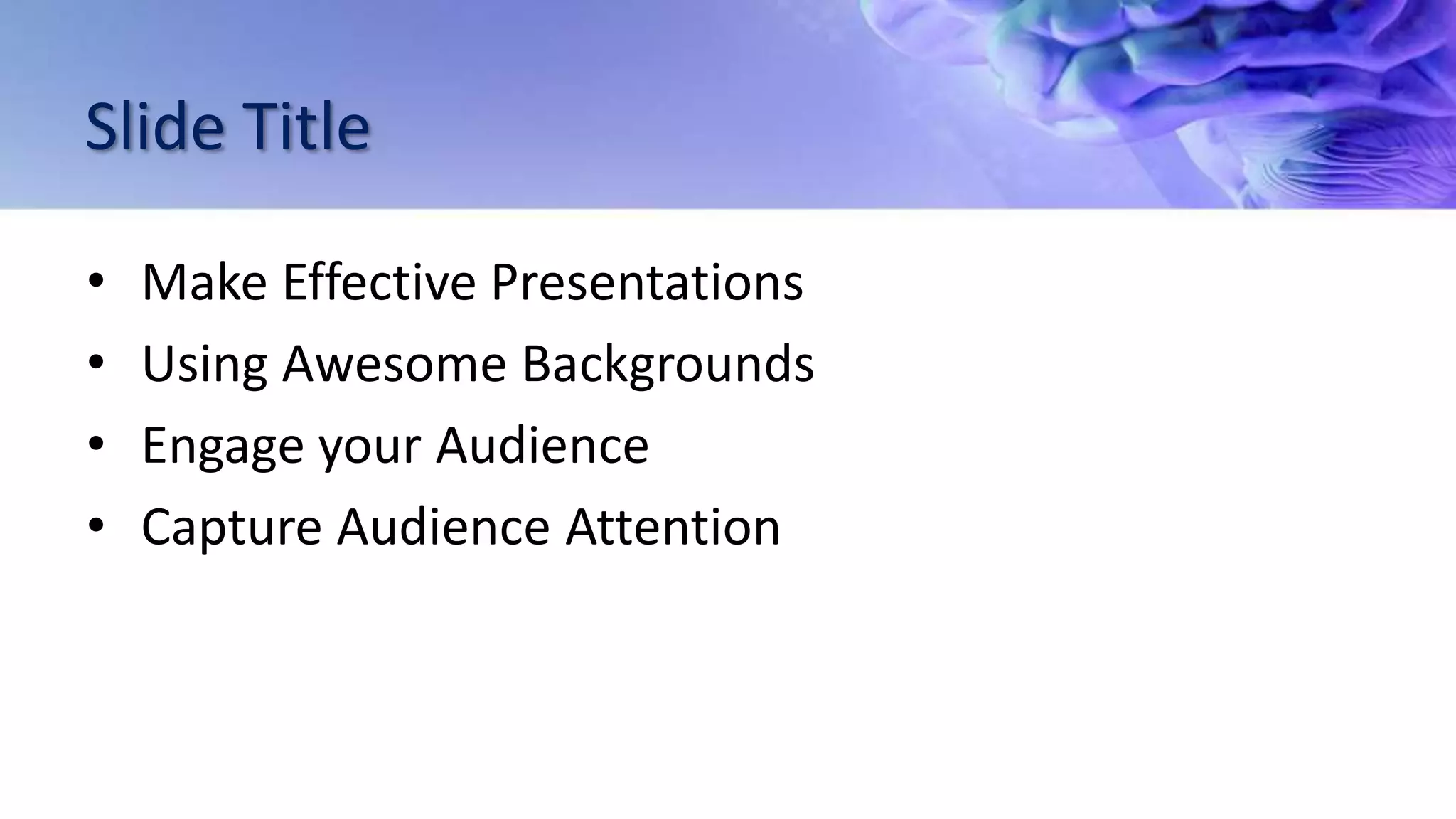 brain template | PPTX