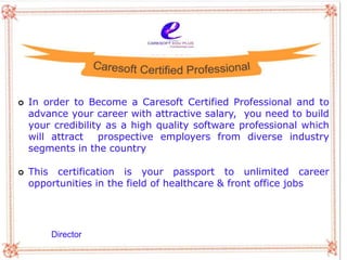 Caresoft Edu Plus presentation | PPT