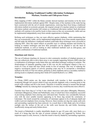 Investigation and review of Human Elephant Conflict in the Bardia ...