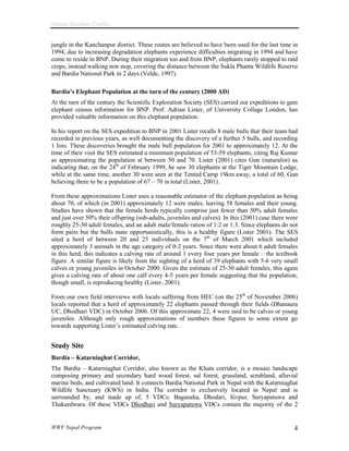 Investigation and review of Human Elephant Conflict in the Bardia ...