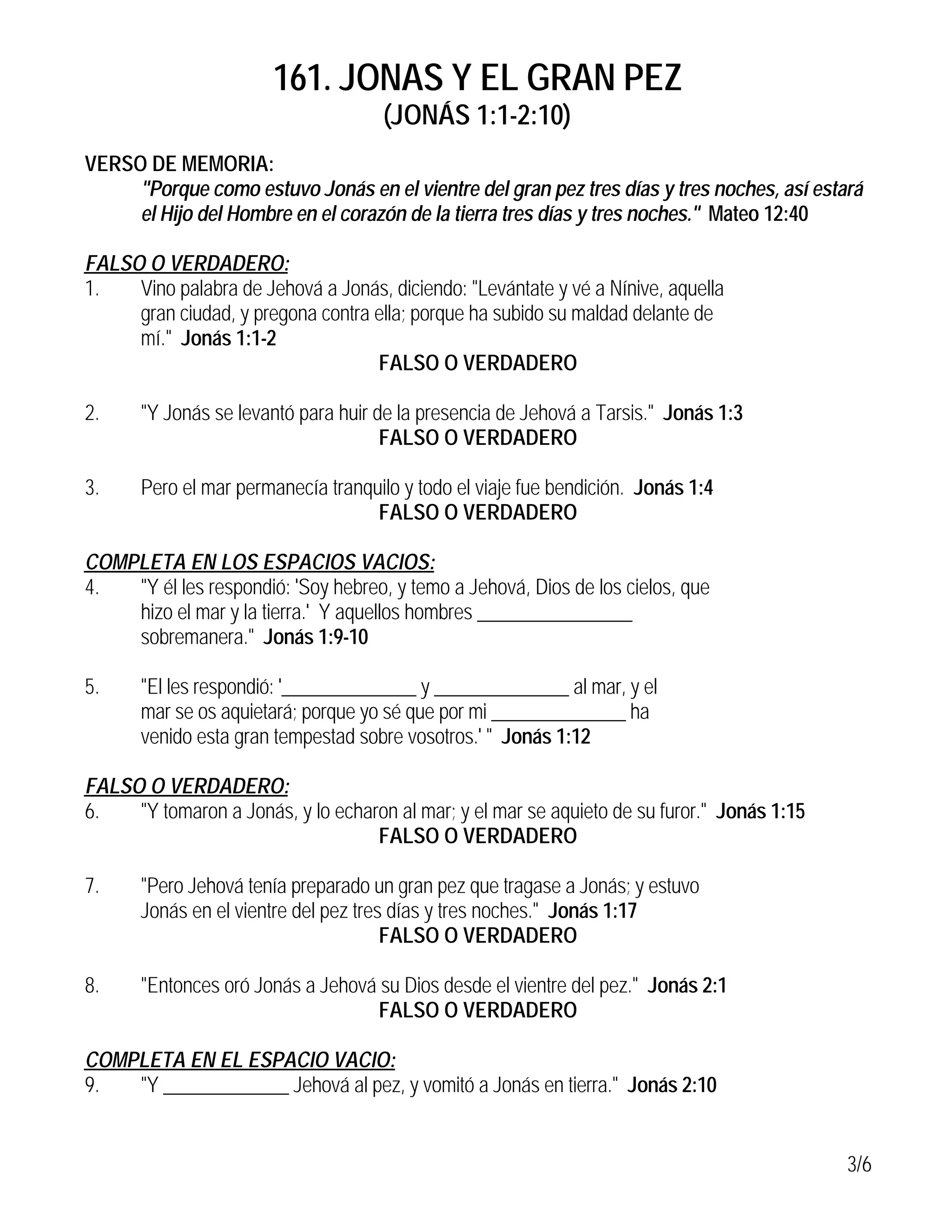 161 jonás y el gran pez | PDF