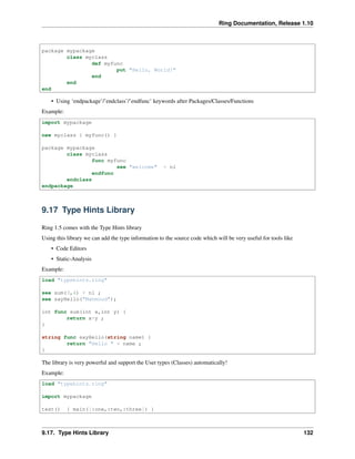 The Ring programming language version 1.10 book - Part 17 of 212 | PDF